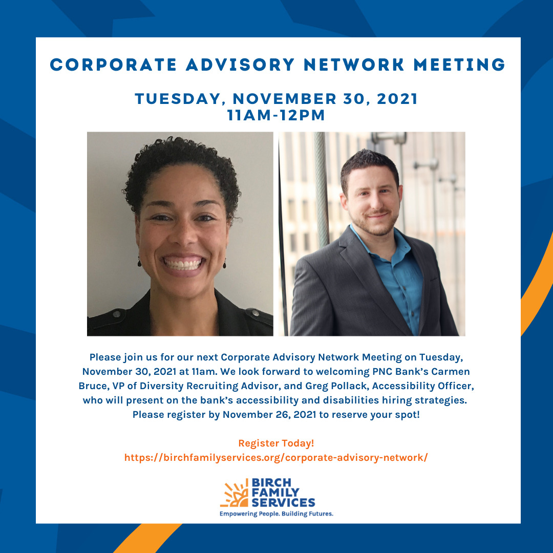 Corporate Advisory Network - Birch Family Services